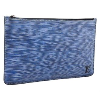 Louis Vuitton Pre-owned Vintage Epi Pouch - Femme - Pre-owned - Bleu - Taille: ONE Size