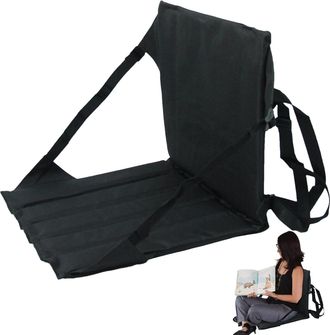 Generic Stadionsitze, Stadionsitze mit R&uuml;ckenst&uuml;tze, Stadionsitzkissen | Tragbares Bodenkissen f&uuml;r Baseballspiele, Camping-Konzerte und Campingausfl&uuml;ge