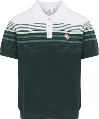 Casablanca Homme, Tops, Multicolore, Taille: XL Polo Chemises