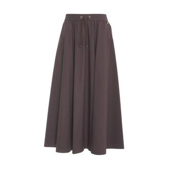Herno Maxi Rock - - Skirts - Damen - Braun - M