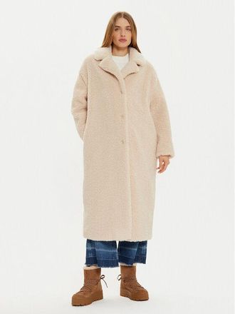 Guess Pelzmantel New Alina W3BL86 WF2C2 Beige Regular Fit