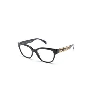Versace Schwarze Optische Brille Klassischer Stil - - Accessories - Damen - Schwarzk - 54 MM