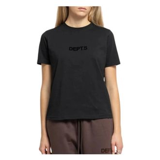 Department Five Department Five, Femme, Tops, Noir, Taille: 42 FR T-shirt en jersey