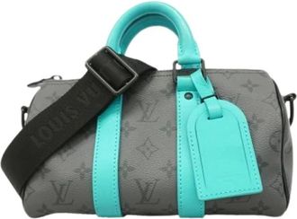 Louis Vuitton Sac &agrave; main en toile Pre-owned - Homme - Pre-owned - Gris - Taille: ONE Size
