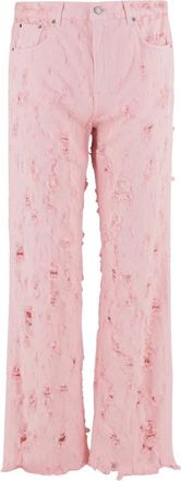 Haikure Femme, Jeans, Rose, Taille: W26 Bonnie Bull Destroy Cotton Jeans