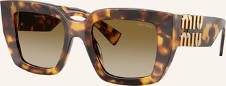 Miu Miu Sonnenbrille Mu b05s braun