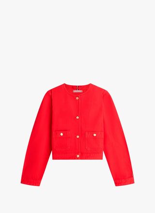Tommy Hilfiger Veste droite denim de coton