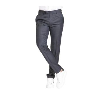 Karl Lagerfeld Blaue Gu&egrave;de Stoffhose - - Trousers - Herren - Blau - W36