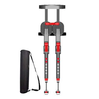 Generic Unsichtbarer Sitzhocker - freih&auml;ndig tragbarer Stuhl, Sitz mit klappbaren Beinen | Robuste Aluminiumkonstruktion, komfortable Ergonomie, einfaches Tra