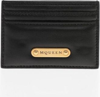 Alexander McQueen Padded Leather Card Holder size Unica