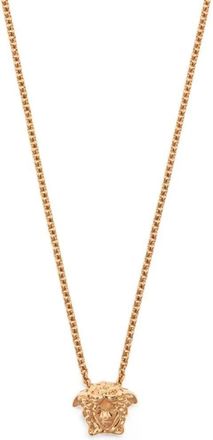 Versace Halskette - Medusa Head Motif Cable-Link Necklace In Gold-Tone - Gr. unisize - in Mehrfarbig - f&uuml;r Damen