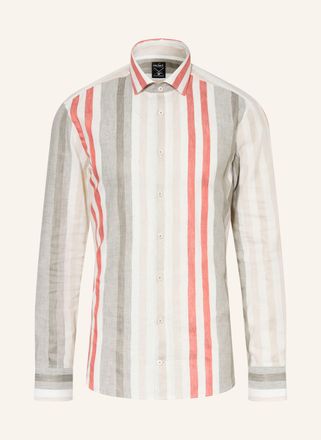 van Laack Van Laack Hemd Vl-rikos1-Tf Tailor Fit Mit Leinen weiss