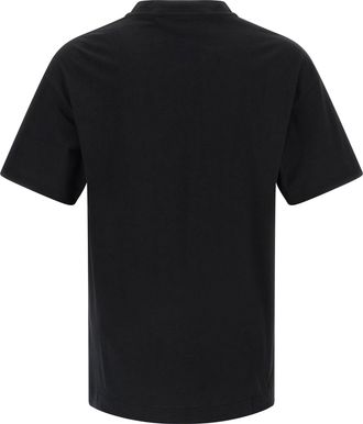 Palm Angels Logo-Print T-Shirt - Black