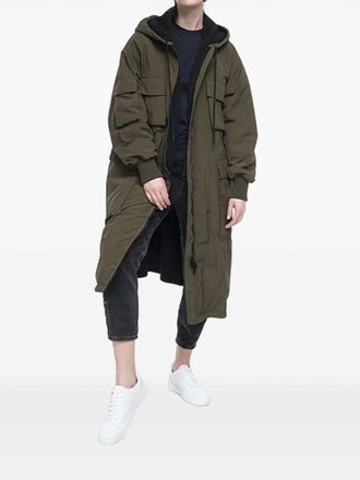 Iceberg manteau à logo brodé - Vert