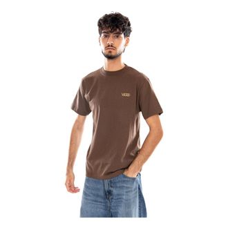 Vans Tee Left Chest SS - Homme - Tops - Brun - Taille: L