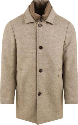 Moorer Homme, Manteaux, Beige, Taille: XL Monferrato-LP Coat