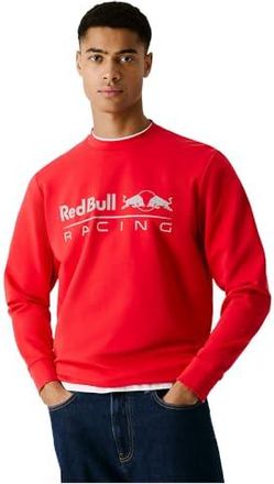Pepe Jeans London Red Bull Racing X Pepe Jeans Team Logo Crew Maillot de survêtement, Rouge (Mars Red), S Homme