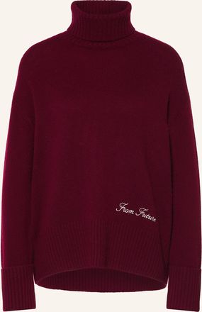 From Future From Future Rollkragenpullover Aus Cashmere rot
