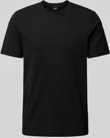 HUGO BOSS T-Shirt in unifarbenem Design Modell TIBURT
