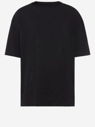 Maison Margiela Mens Cotton T-Shirt Black T-Shirts And Polos