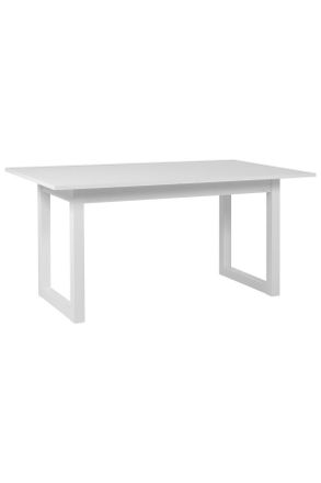 MID.YOU Mid.you Esstisch, Wei&szlig;, Holzwerkstoff, rechteckig, U-Form, 90x75x160 cm, ausziehbar, Esszimmer, Tische, Esstische, Esstische ausziehbar