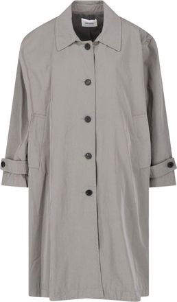 Low Classic Trenchcoat Aus Baumwollmischung