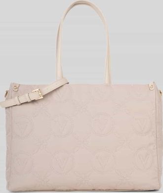 Valentino Handbags Shopper aus Polyester-Mix mit Logo-Stickerei
