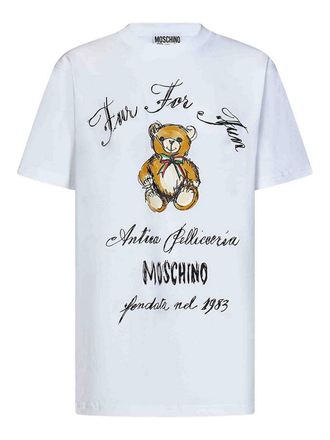 Moschino T-Shirt - Blanc