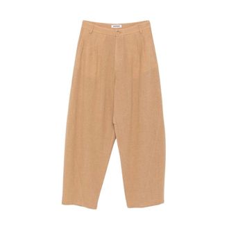 Darkpark Darkpark - Wide Pantalons - Femme - Pantalons - Beige - Taille: 34 FR