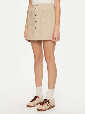 Jacqueline de Yong Trapezförmiger Rock 15220695 Braun Regular Fit