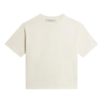 Golden Goose Femme, Tops, Beige, Taille: 36 FR T-shirt avec Logo Invers&eacute; au Dos