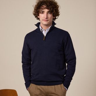 Bexley Vlad - Pull homme bleu marine