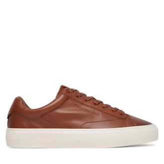 Tommy Hilfiger Sneakers Tommy Hilfiger Premium Dress Cupsole Cognac FM0FM05771 Braun