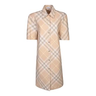 Burberry Femme, Robes, Beige, Taille: 34 FR Robe &Eacute;l&eacute;gante Beige