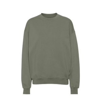 Colorful Standard Bio &uuml;bergro&szlig;e Crew - - Sweatshirts & Hoodies - Herren - Gr&uuml;n - L