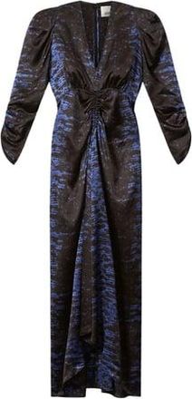 Isabel Marant Robe Albini &agrave; motif python en soie