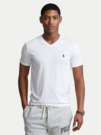 Polo Ralph Lauren T-Shirt 710671453008 Wei&szlig; Custom Slim Fit