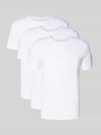 Tommy Hilfiger Slim Fit T-Shirt Set aus Baumwoll-Mix im 3er-Pack