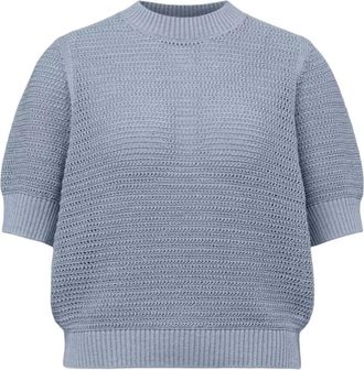 Drykorn Femme, Pulls, Bleu, Taille: 36 FR Pulls &agrave; col rond