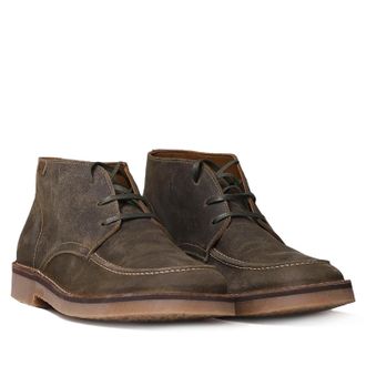 Toni Pons Herrenstiefelette aus Spaltleder - James-SW Khaki, 39 EU