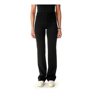 Drykorn Femme, Pantalons, Noir, Taille: W31 L34 Pantalon Paillet&eacute; Taille Haute avec Poches