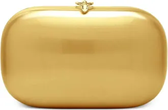 Jeffrey Levinson Elina clutch bag - Gold