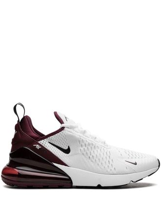 Nike baskets Air Max 270 Night Maroon - Blanc
