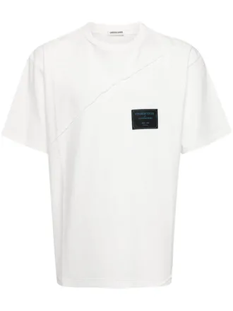 Undercover t-shirt en coton &agrave; logo appliqu&eacute; - Blanc
