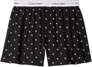 Calvin Klein Short imprim&eacute; en coton