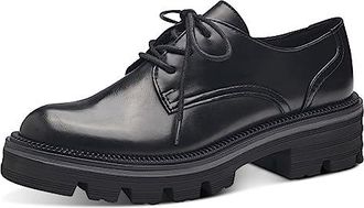 Marco Tozzi Femme 2-23706-41 &agrave; Lacets, Black Brush, 38 EU