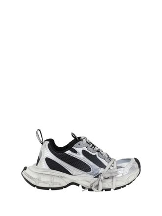 Balenciaga Womens Sneakers 3xl Gradient Black-Grey-White Upper Fabric Trainers Black/grey/white