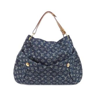 Louis Vuitton Pre-owned Monogram Denim Schultertasche - - Pre-owned - Damen - Blau - ONE SIZE