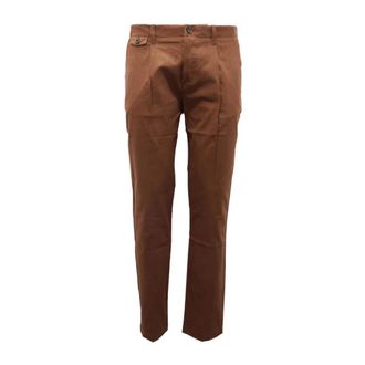 Paolo Pecora Baumwollhose - - Trousers - Herren - Braun - L