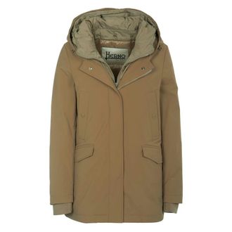 Herno Parka - - Coats - Damen - Braun - 2XS